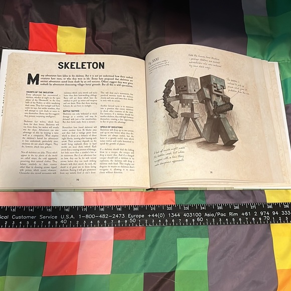 mojang | Other | Mojang Minecraft Mobestiary An Illustrated Guide To ...